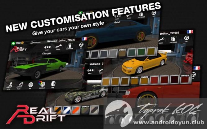 Real Drift Car Racing v3.5.6 MOD APK - PARA HİLELİ