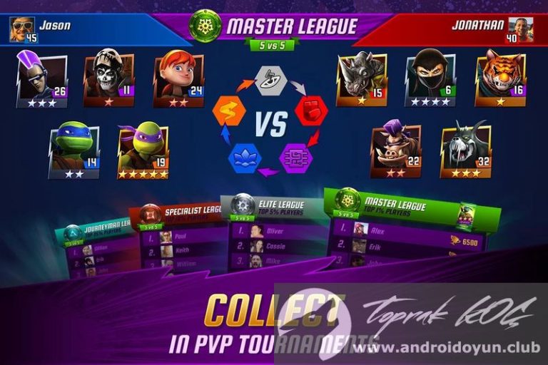 Ninja Turtles Legends v1.2.10 MOD APK - PARA HİLELİ