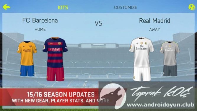 FIFA 15 Soccer Ultimate v1.7.0 FULL APK - TAM SÜRÜM