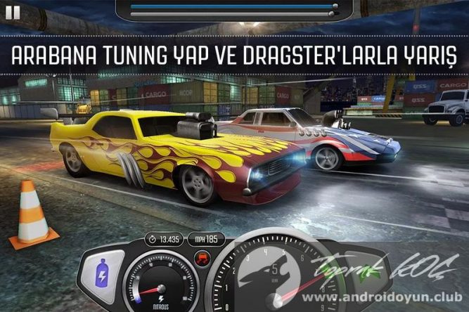 Top Speed Drag Fast Racing v1.08 MOD APK – PARA HİLELİ