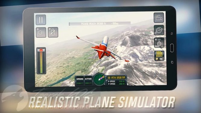 Flight Sim 2018 v1.0.4 MOD APK - PARA / ALTIN HİLELİ