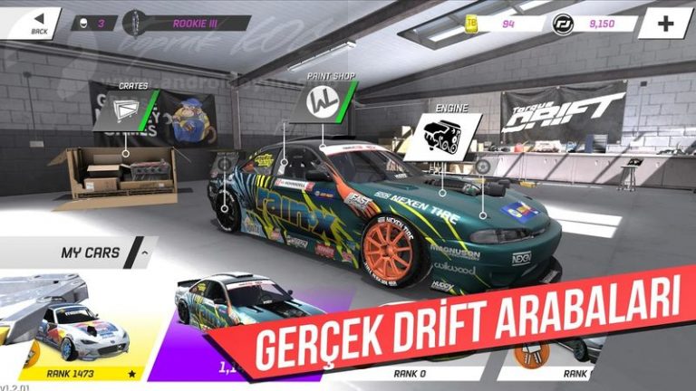 Torque Drift v1.2.61 MOD APK - PARA HİLELİ
