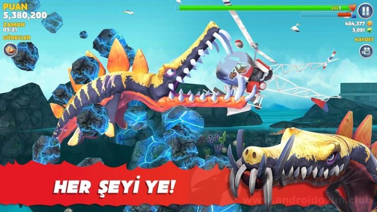 Hungry Shark Evolution v7.2.0 MOD APK – MEGA HİLELİ
