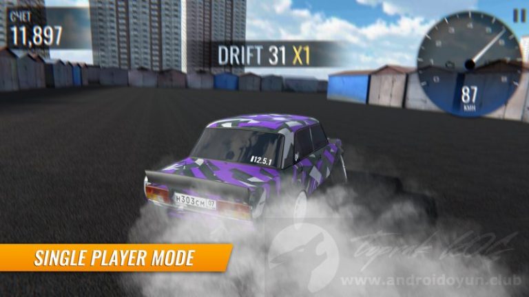 Russian Car Drift v1.8.6 MOD APK – PARA HİLELİ