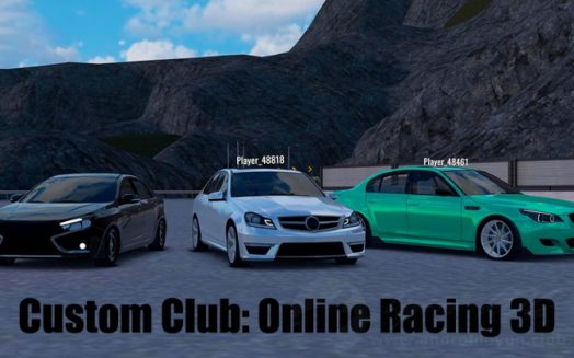 Custom Club Online Racing 3D v1.9 MOD APK - PARA HİLELİ