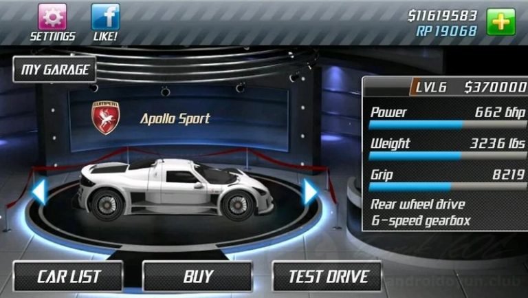 Drag Racing v4.3.6 MOD APK – PARA / RP HİLELİ