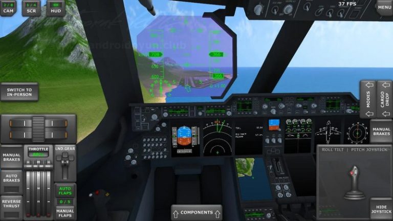 Turboprop Flight Simulator 3D v1.32 MOD APK – PARA HİLELİ