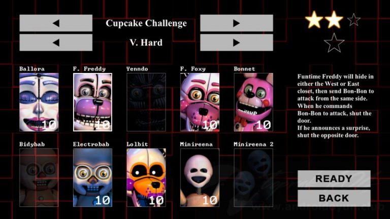 FNaF Sister Location v2.0.5 MOD APK – KİLİTLER AÇIK